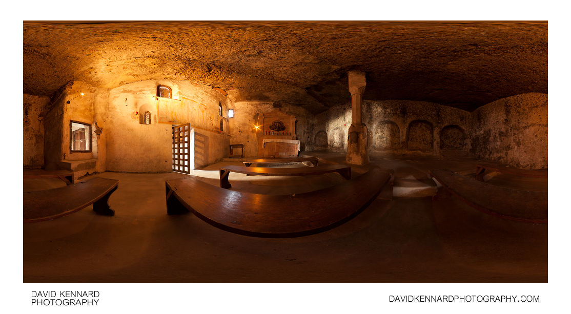 Gertraude Chapel in St. Peter's Cemetery Catacombs · David Kennard ...